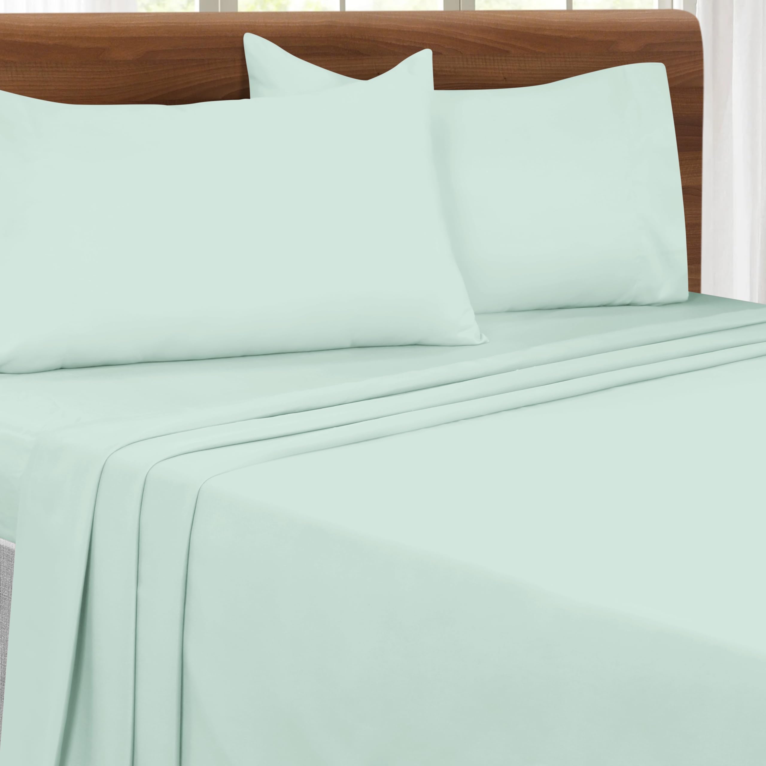 Amazon.com: MALLONI HOME Full Size Sheet Set - Double Brushed ...