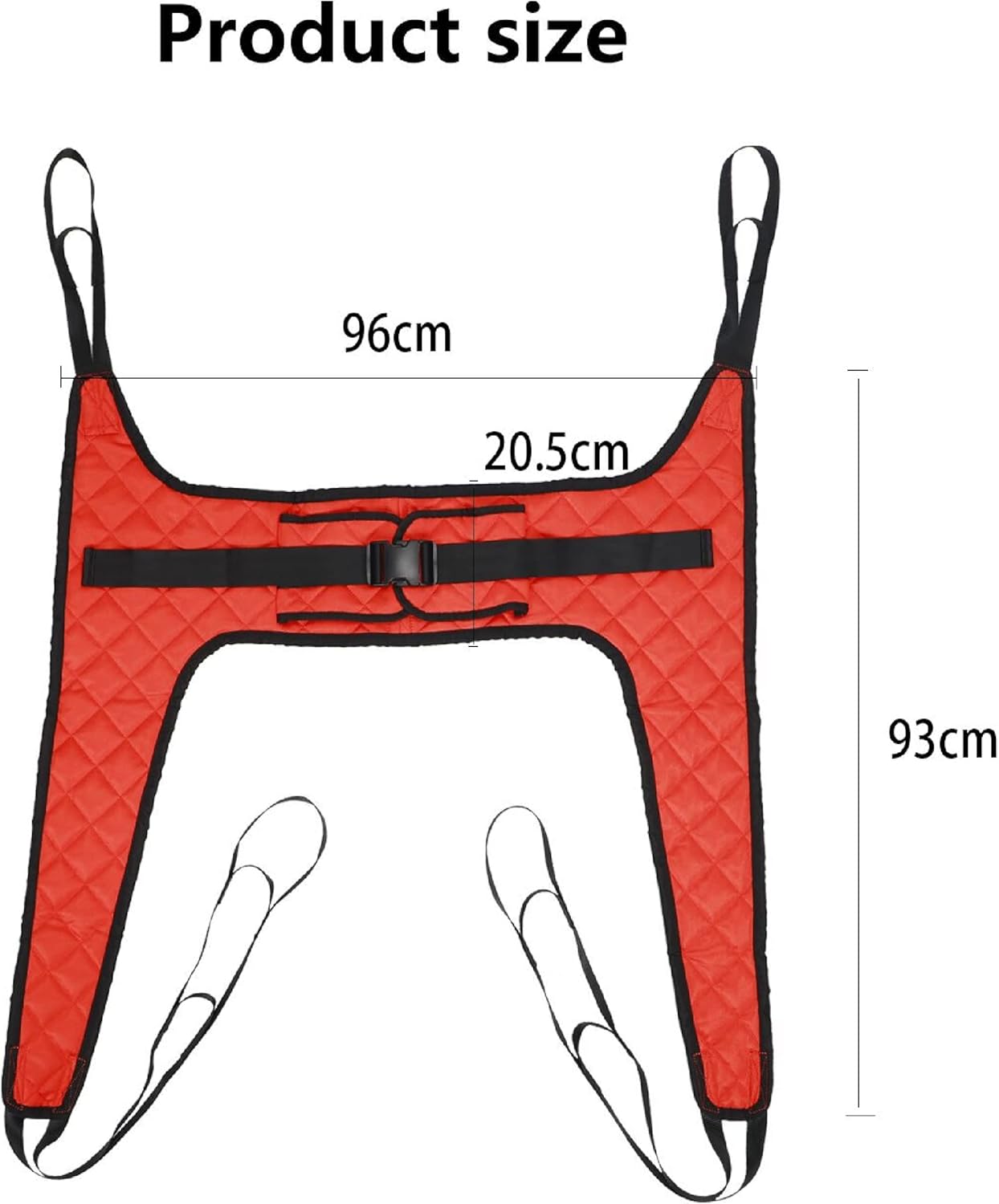 Review HNYG Hoyer Lift Sling, Medical Patient Lift Slings with Commode ...