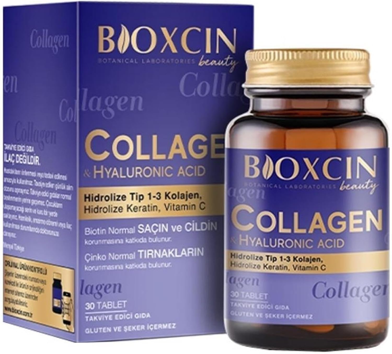 Bioxcin Beauty Collagen 30 Tablet - Tip1 Tip 3 Hidrolize Kolajen ...