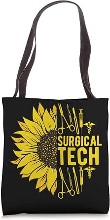 Amazon.com: Surgical Technology Cute Surgical Technologist Tote Bag ...