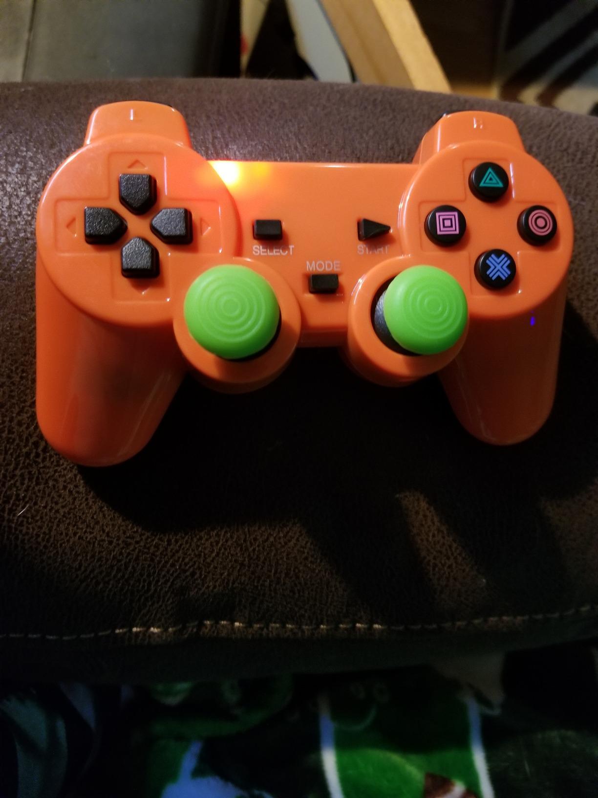 Amazon.com: Wireless Controller 2.4G Compatible with Sony Playstation 2 ...