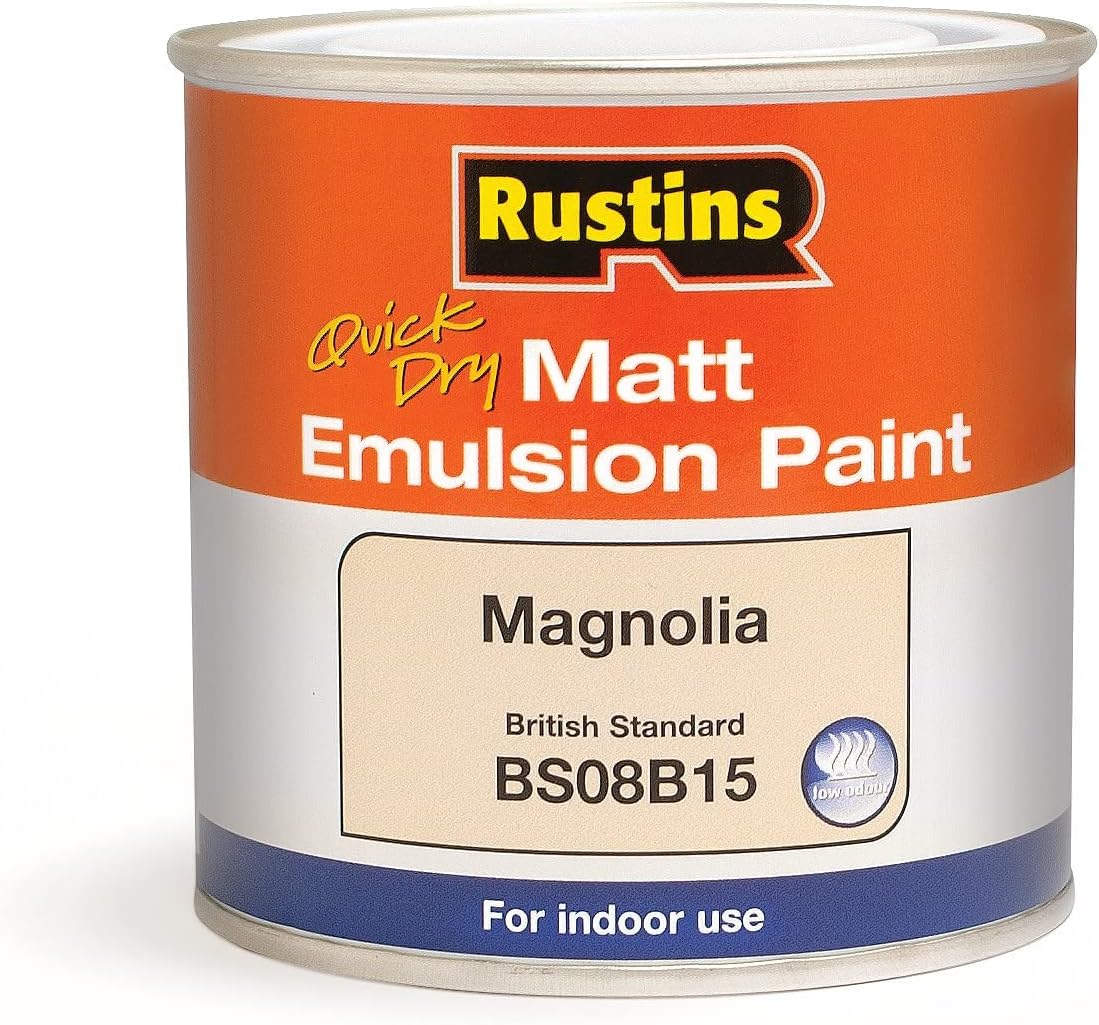 Johnstone's One Coat Matt Emulsion Paint - Magnolia 2.5L : Amazon.co.uk ...