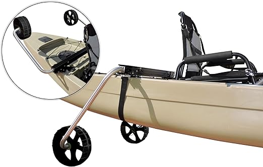 Amazon.com: GigaCraft Kayak Transport Cart Package, Wheels for Fishing ...