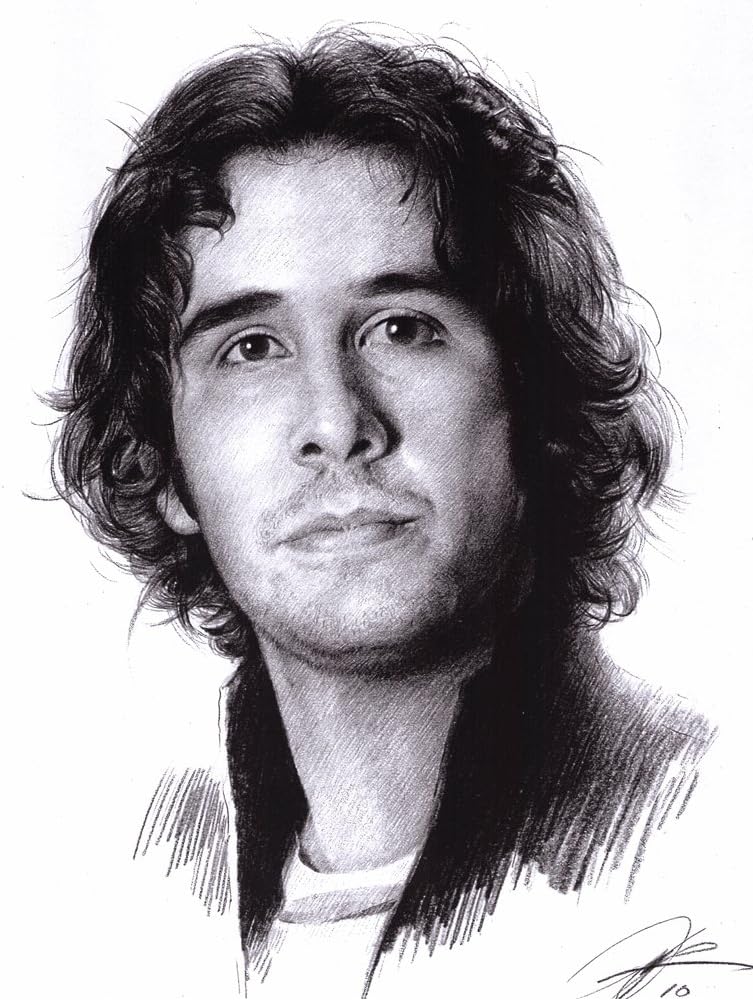 Amazon.com: Josh Groban Portrait, Charcoal Graphite Pencil Drawing ...