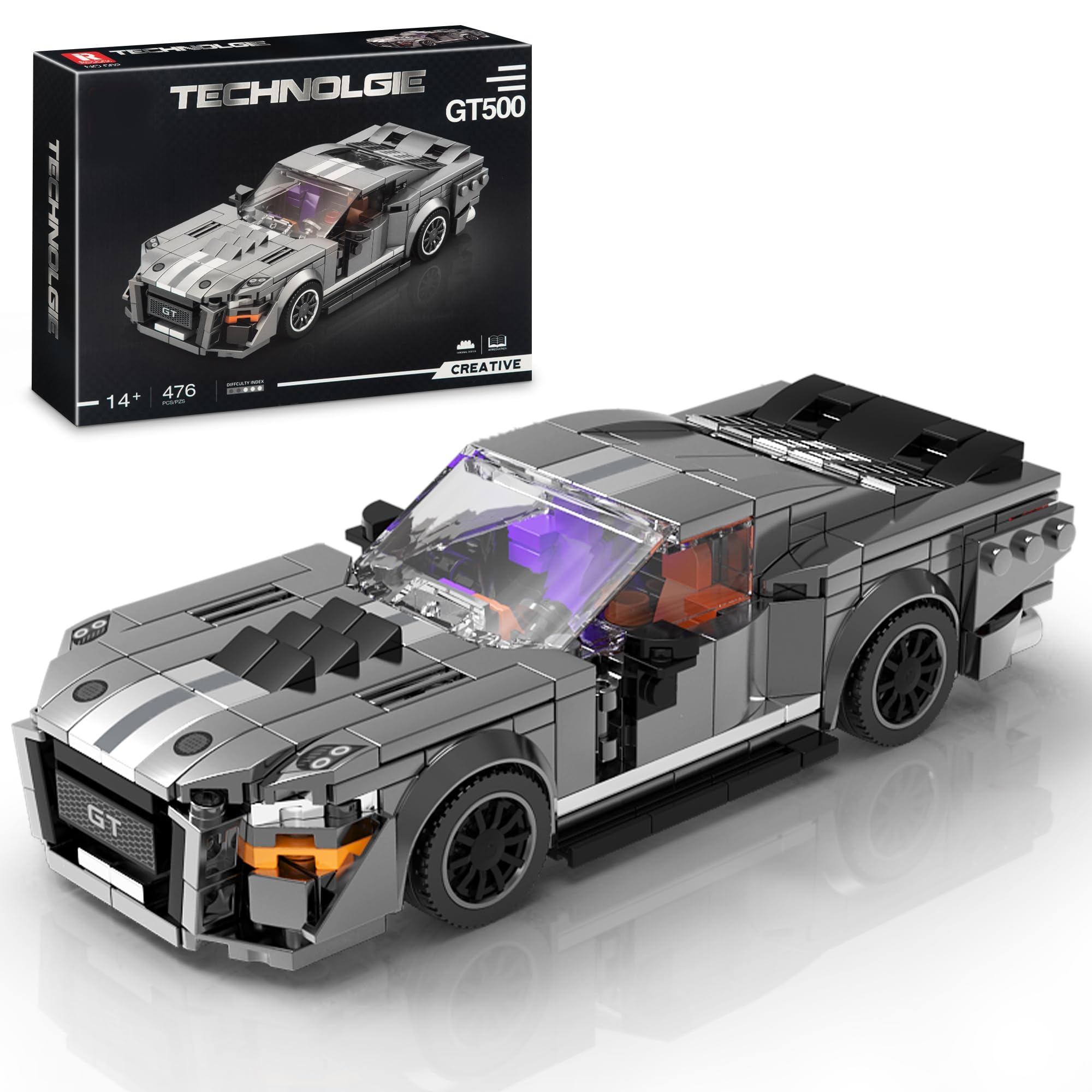Snapklik.com : HIGH GODO Super Sports Car Building Set,Racing Car ...