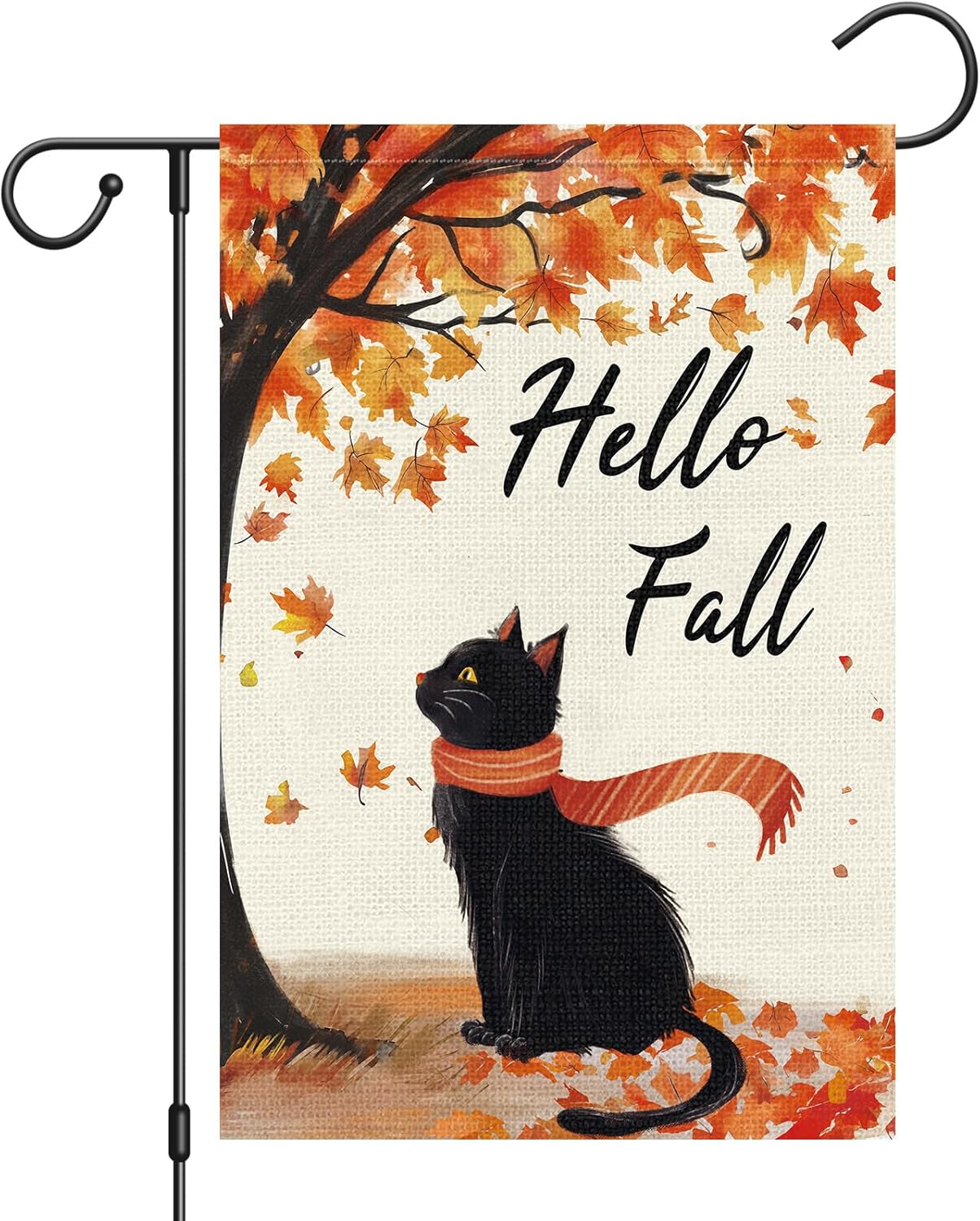 Amazon.com : Heyfibro Hello Fall Garden Flag 12 x 18 Inch Vertical ...