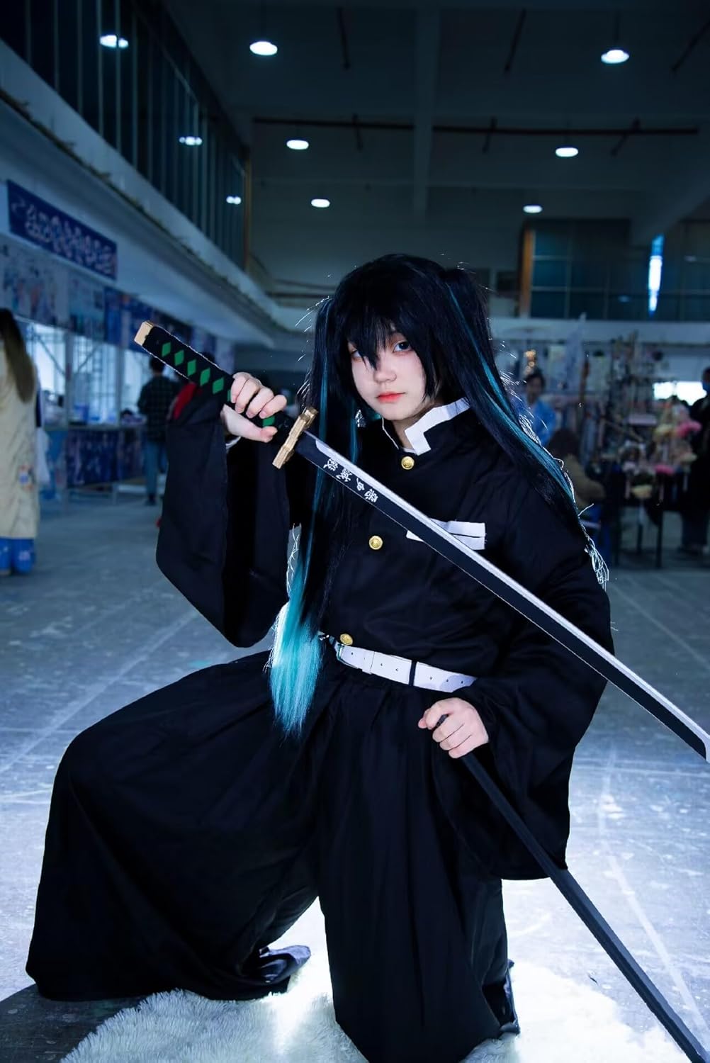 Disfraz de Cosplay Muichiro Tokito - Conjunto Chile | Ubuy