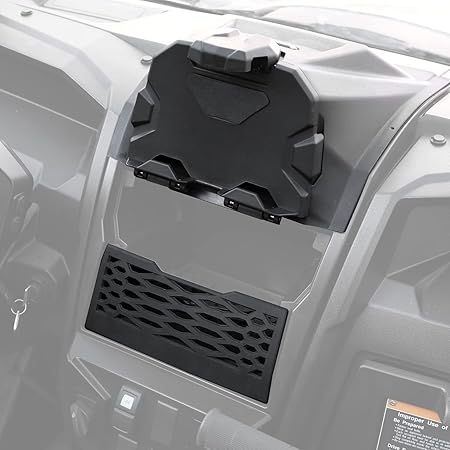 Amazon.com: A & UTV PRO Tablet Holder & Under Dash Net for Kawasaki ...