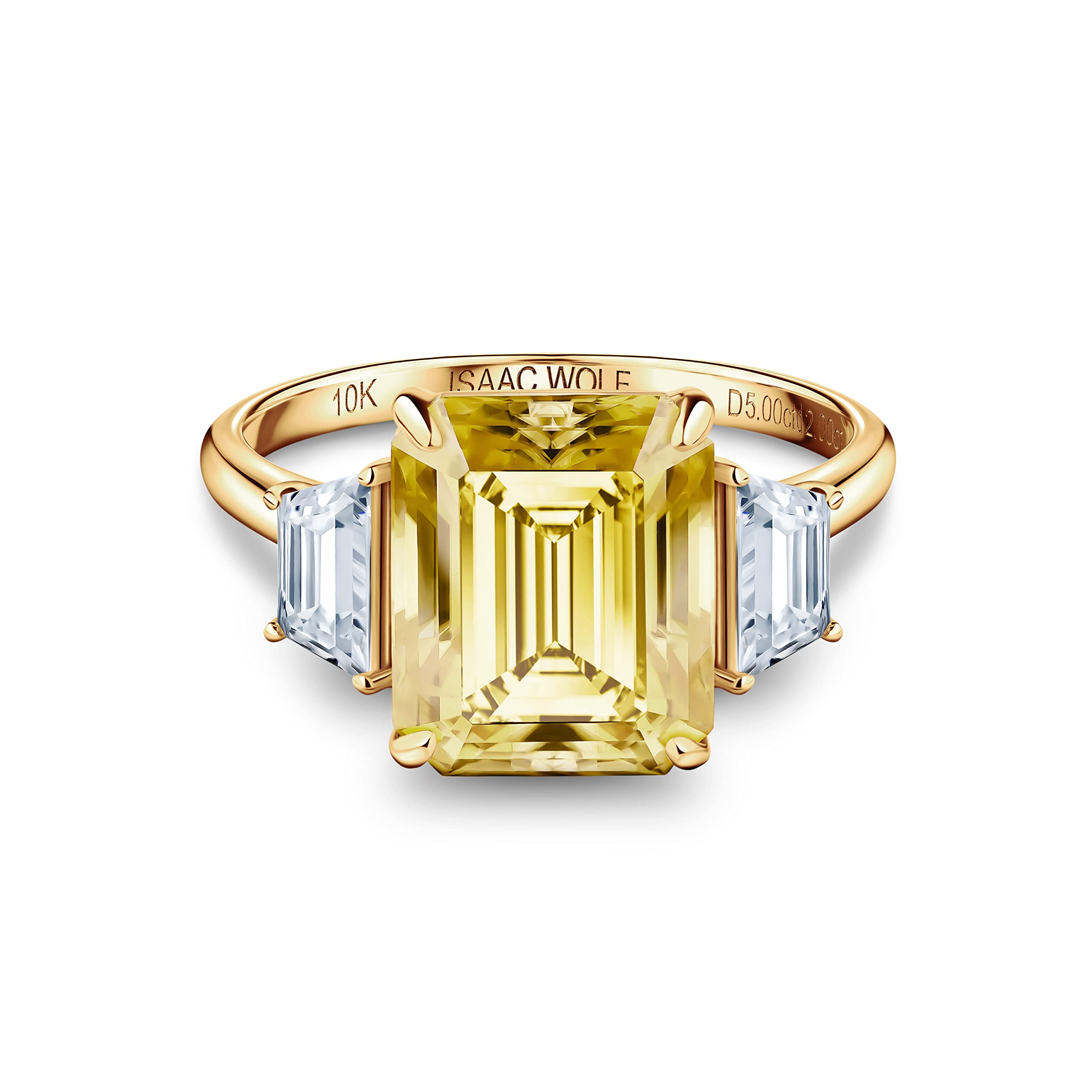 isaac wolf emerald cut