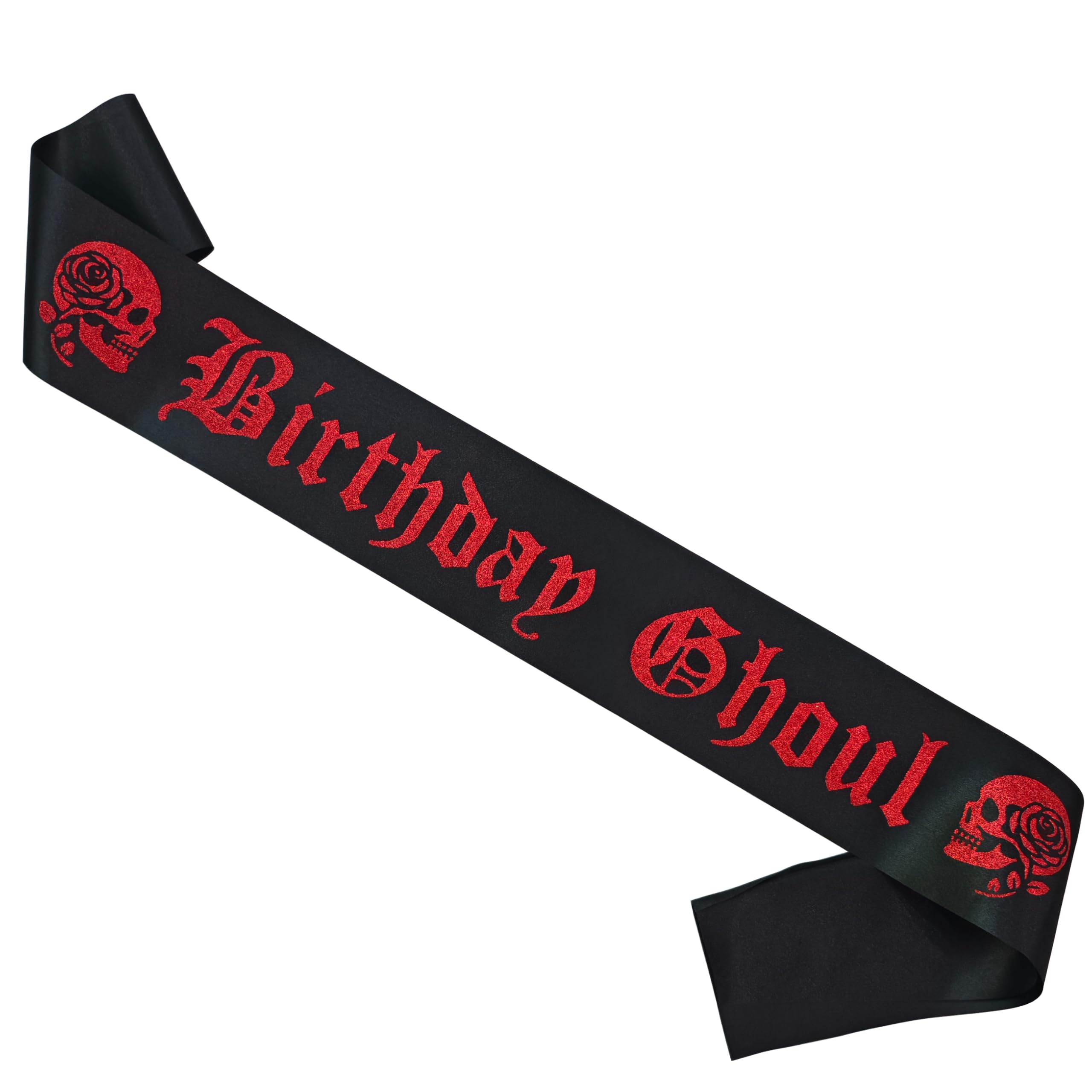 Amazon.com: Magnusson's Garden Birthday Ghoul Sash, Gothic Birthday ...