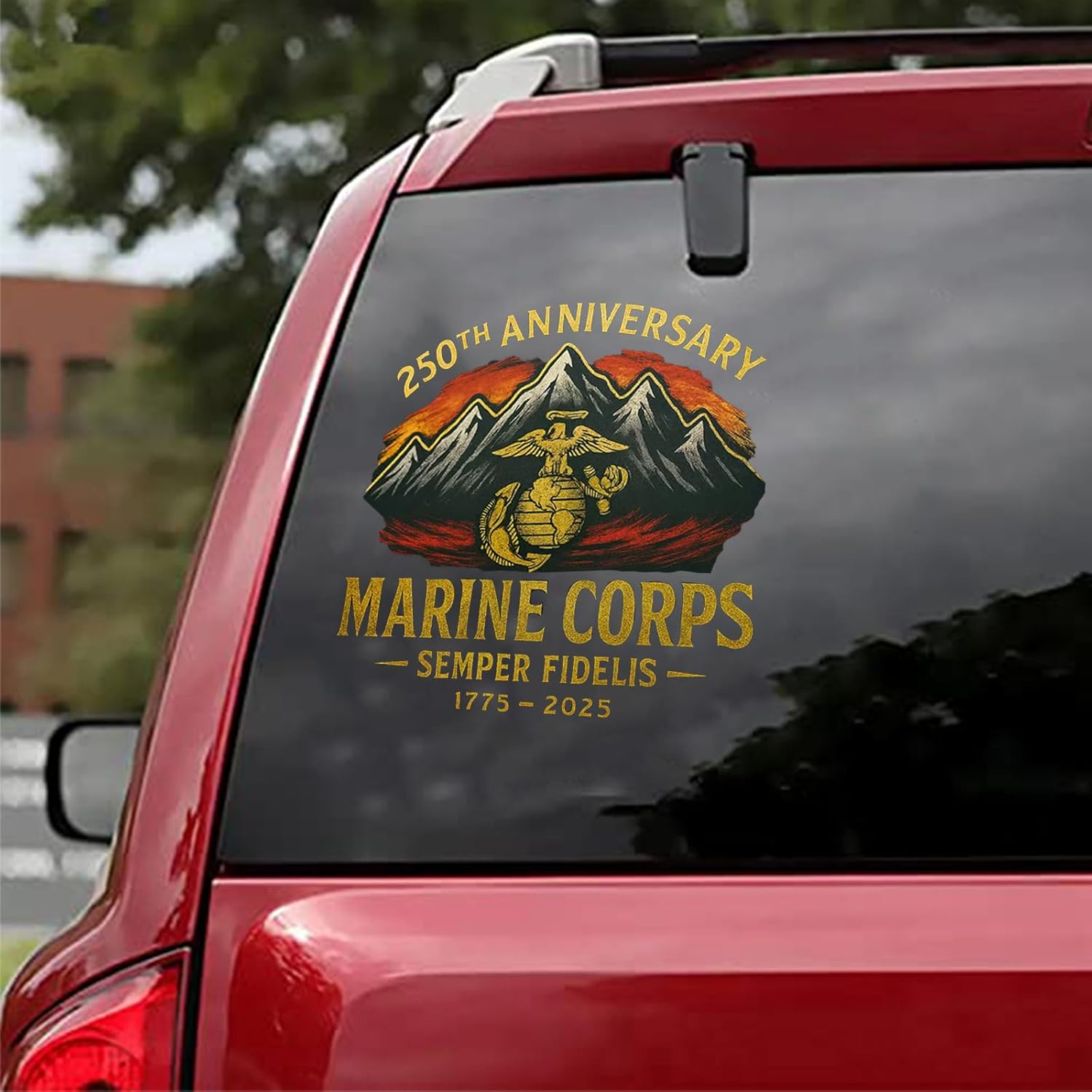 Amazon.com: Marine Corps 250th Anniversary Deca Set - Car Emblem ...