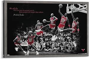 Amazon.com: Trends International Michael Jordan - Fly Wall Poster Sport ...