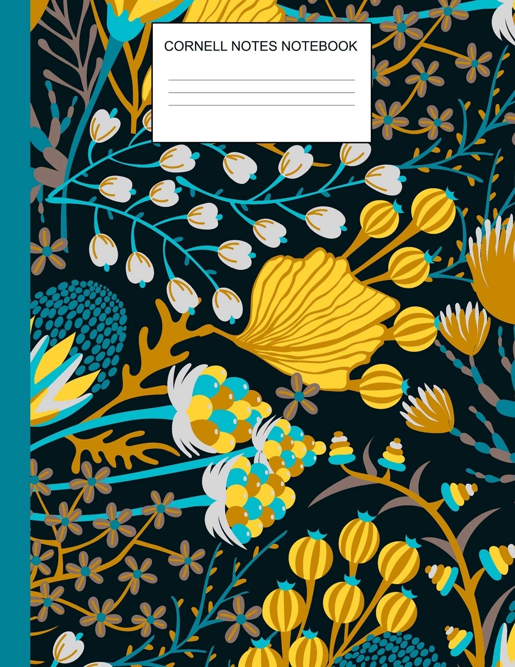 Cornell Notes Notebook: Pretty Cornell Notes Notebook for Work, Class ...