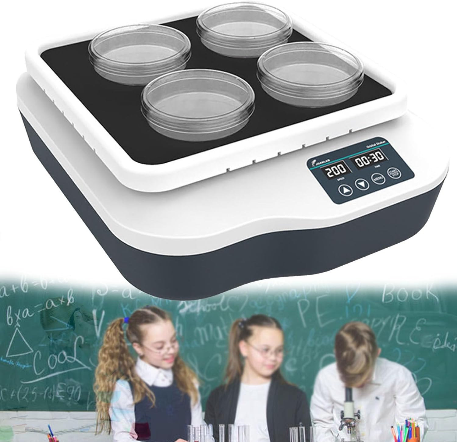 Amazon.com: RsFiL Labs Digital Orbital Shaker Horizontal Oscillator ...