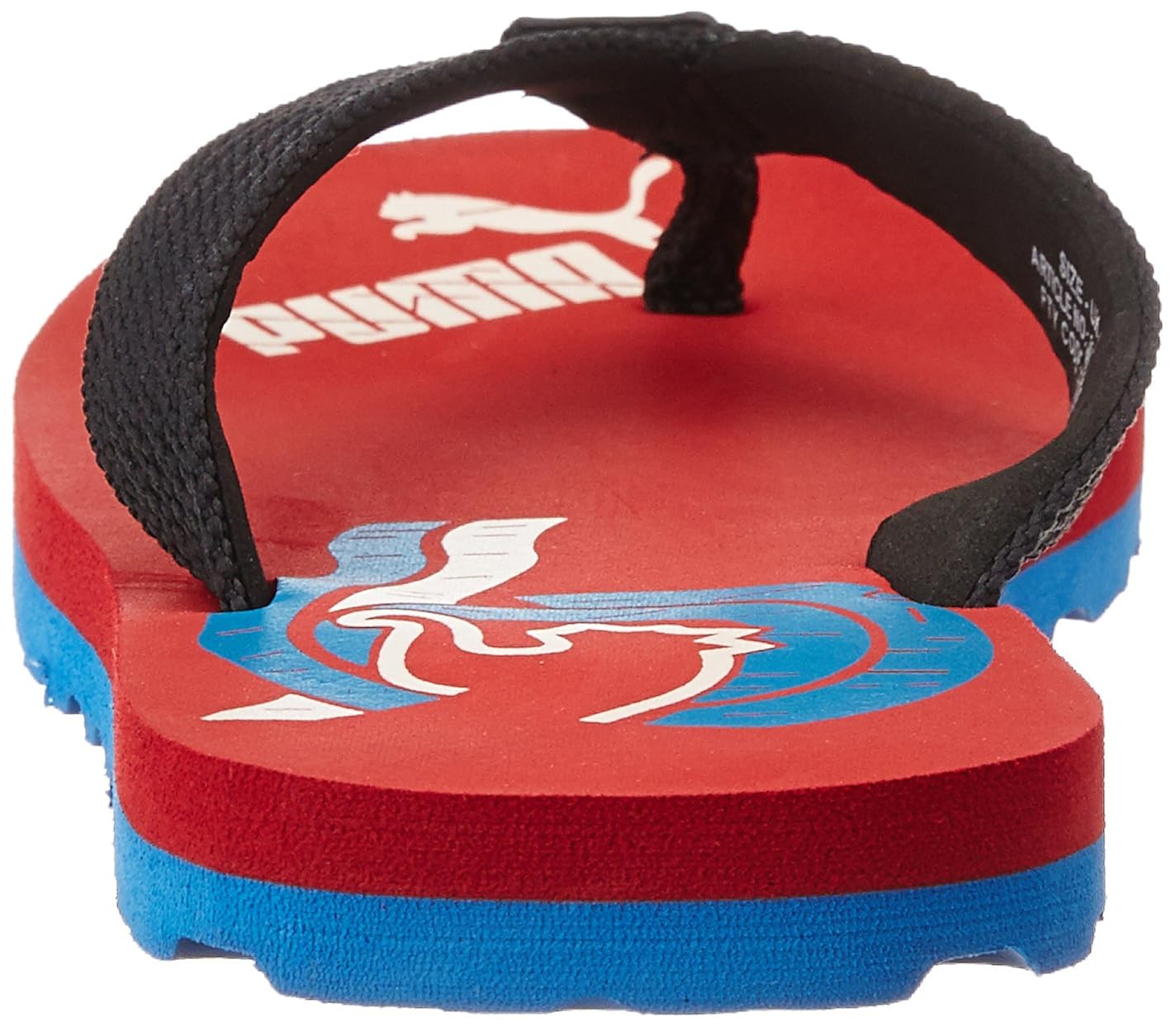 Buy Puma Mens Wave II DP High Risk Red-Cloisonne-White-Black Flip Flop ...