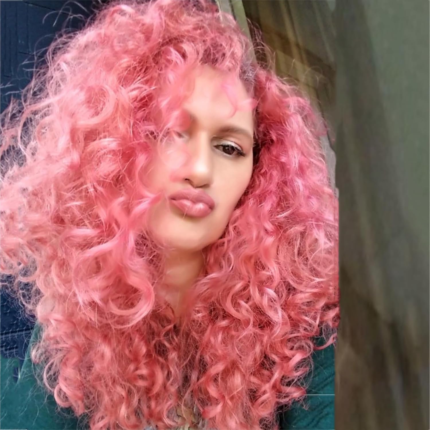 Amazon.com : Deep Pink Crochet Hair 60 Strands 2X Ringlet Wand Curl ...