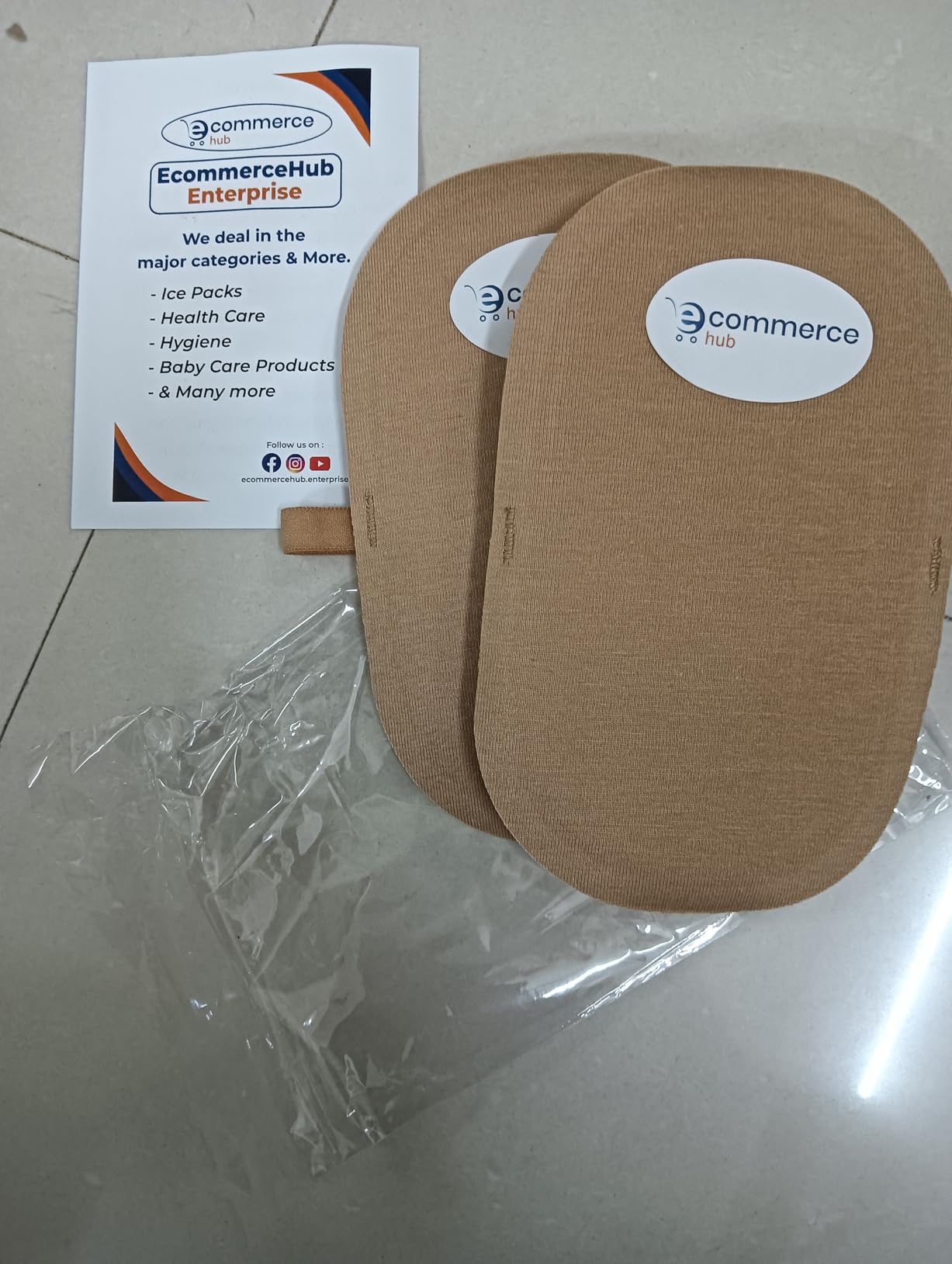 EcommerceHub Reusable Washable Underarms Sweat Pads, Under Arm Sweat ...
