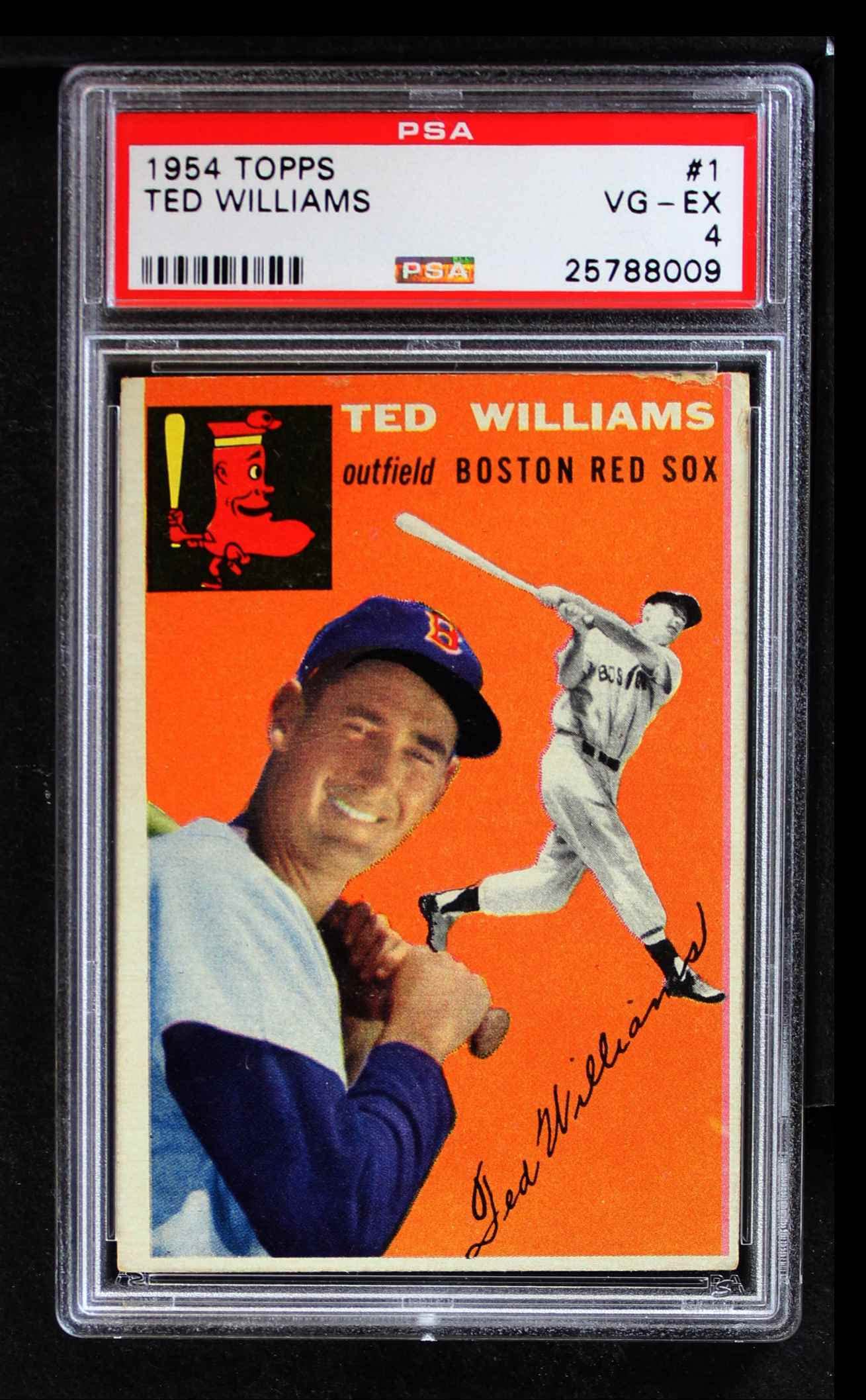 1954 Topps Ted Williams Card
