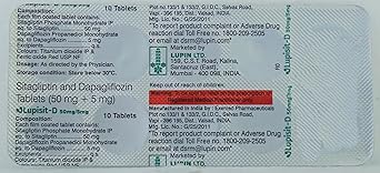 Lupisit D 50/5 mg - Strip of 10 Tablets : Amazon.in: Health & Personal Care