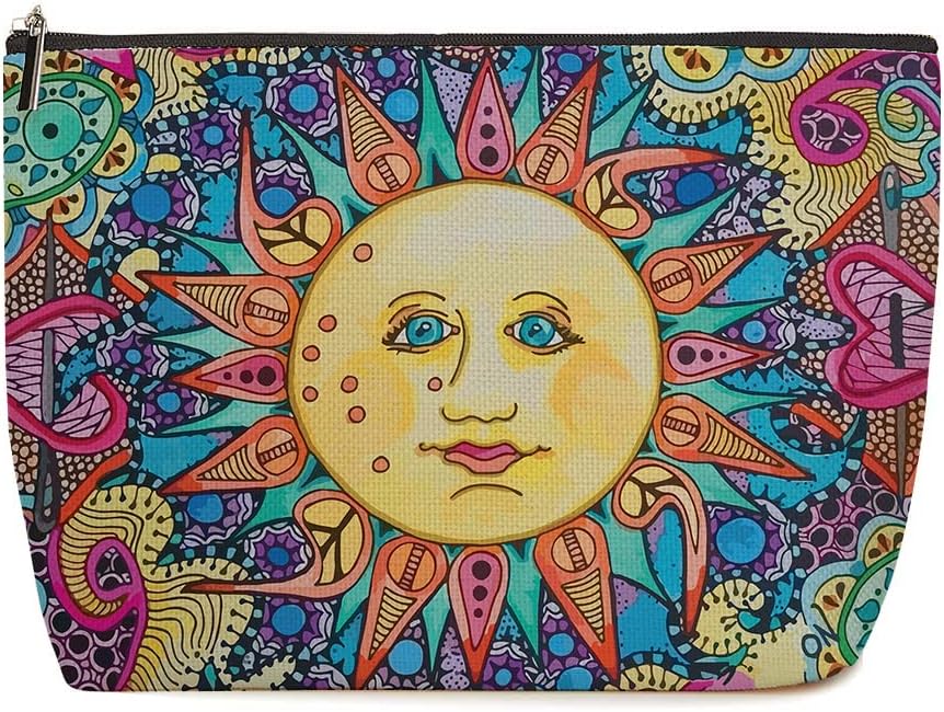Amazon.com: Hippie Gifts for Women Hippie Cosmetic Bag, Hippie Décor ...