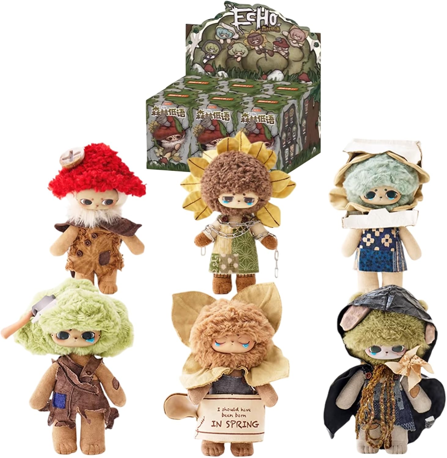 Amazon.com: CALEMBOU Plush Doll Blind Box Whole Set, Timeshare Cino ...