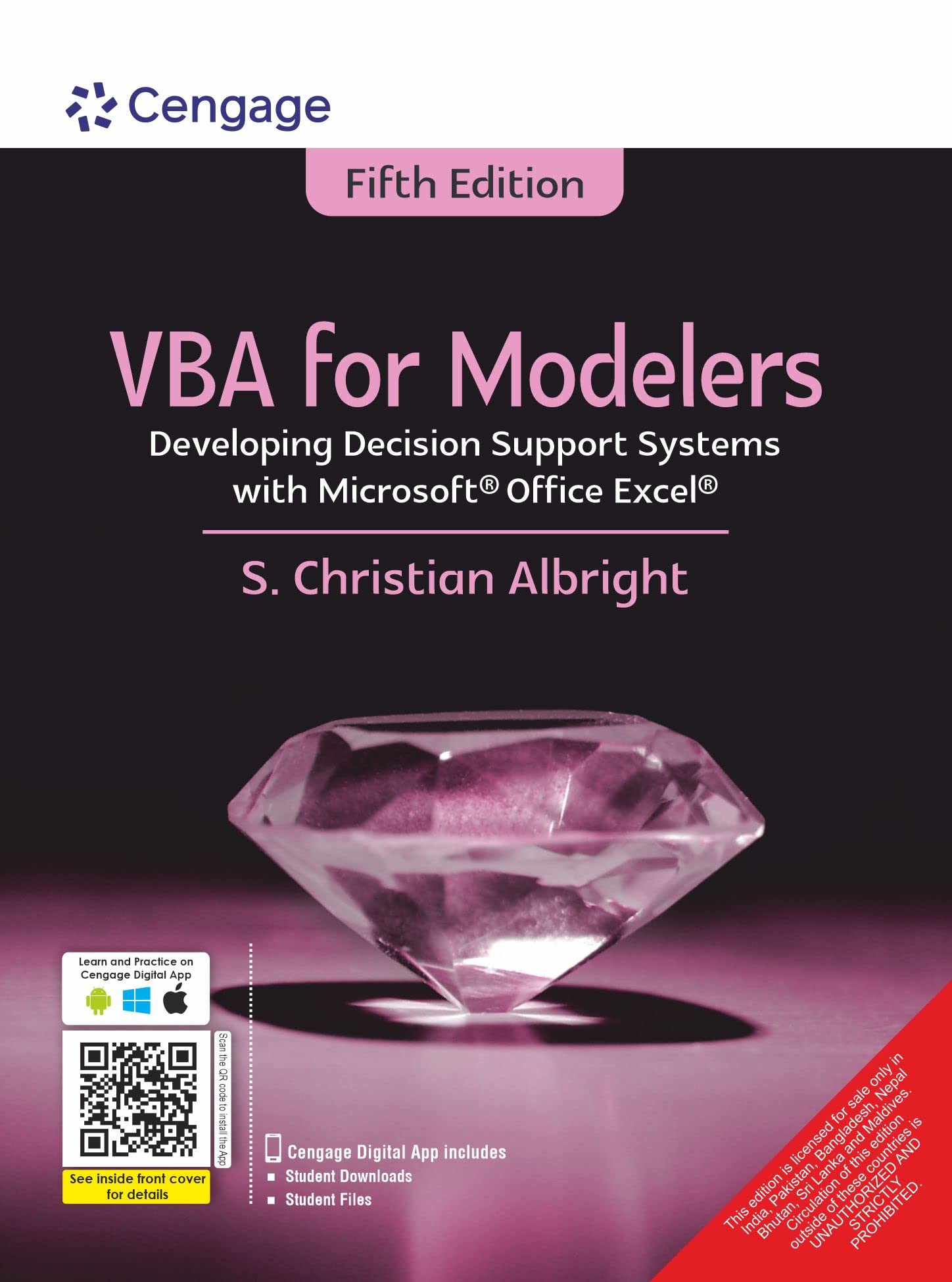 VBA FOR MODELERS: DEVELOPING DECISION SUPPORT SYSTEMS WITH MICROSOFT® OFFICE EXCEL®, FIFTH ...