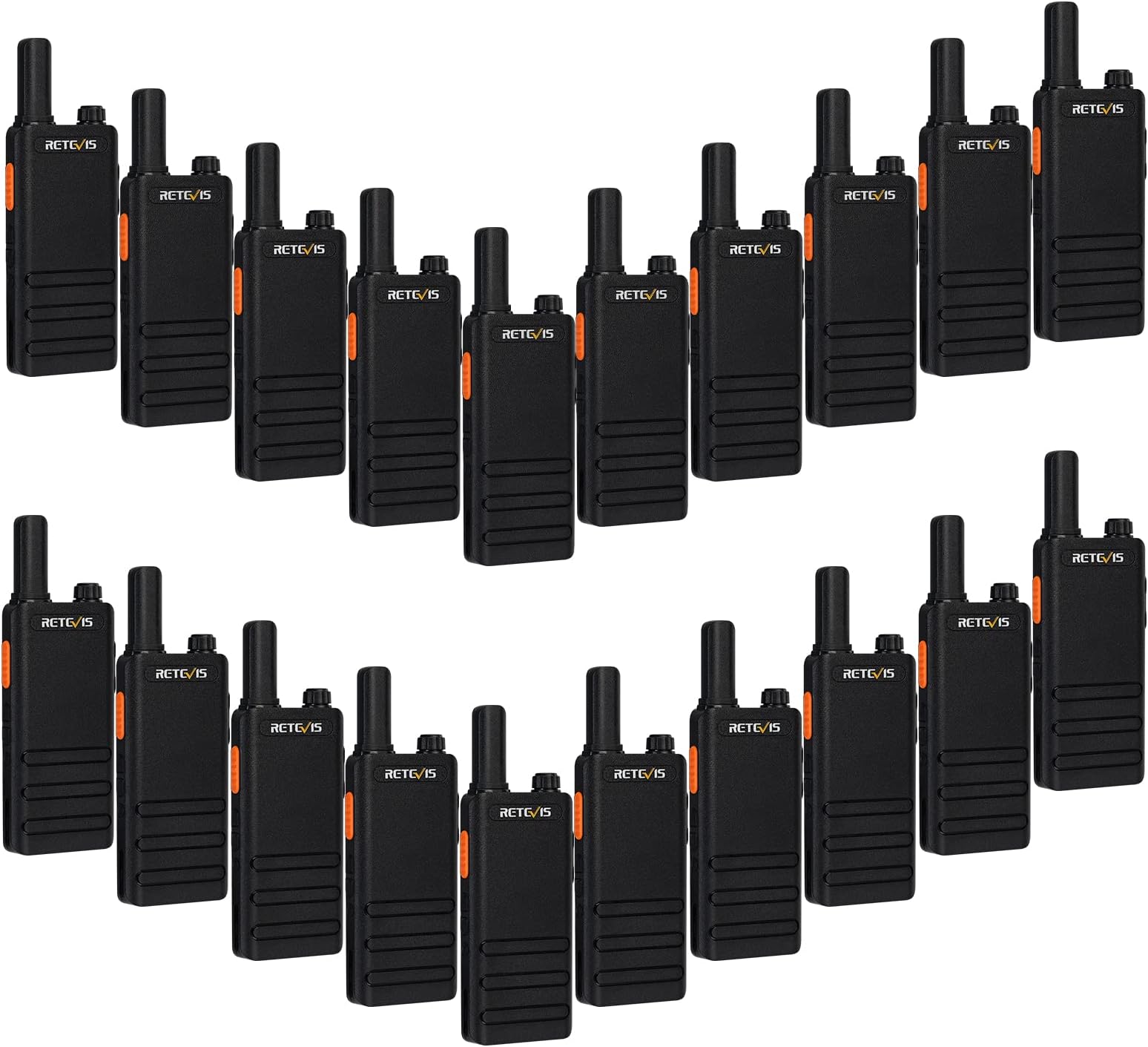 Amazon.com: Retevis RT22P Walkie Talkie,New Version of RT22(2.0 ...