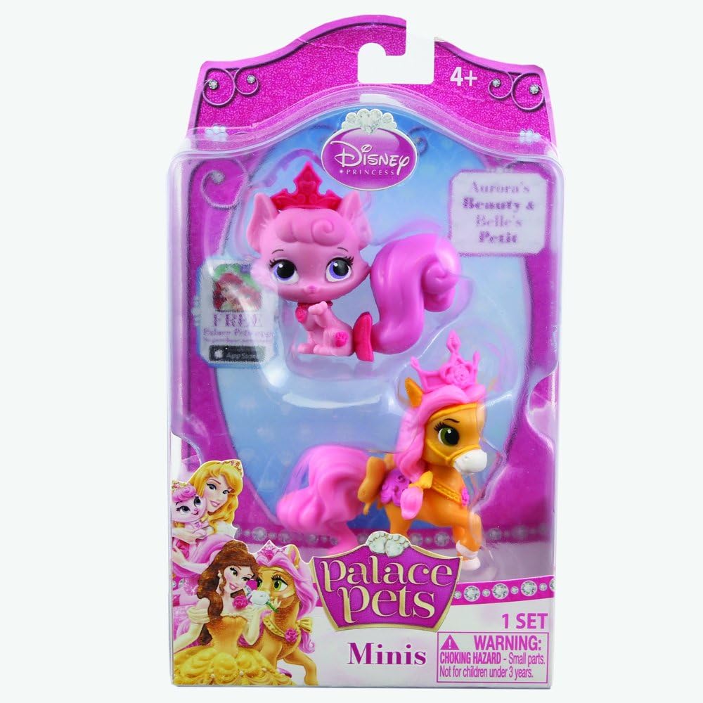 Disney Princess Palace Pets Mini Collectables (Pack of 2) : Amazon.co ...