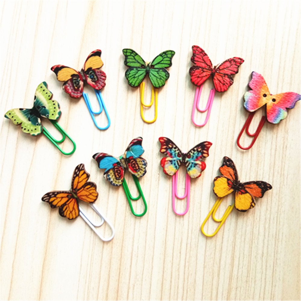 Manualidades Con Clips De Papel De Mariposa