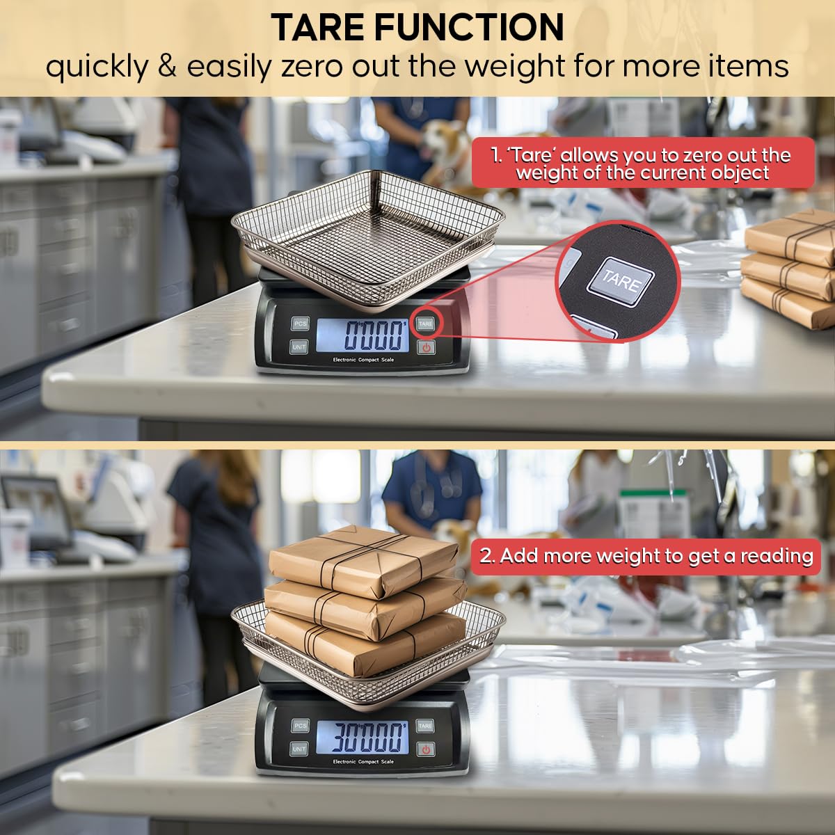 Kitchen Scale Charger OMNIHIL 8 Foot Long AC/DC Adapter/Adaptor For ...