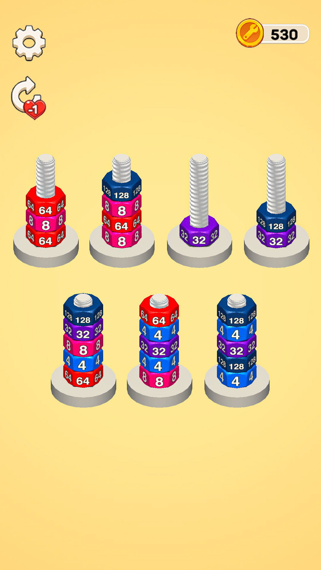 Nuts Sort Master, Nut Sort-Color Puzzle Game, Nut Sort: Color Sorting ...