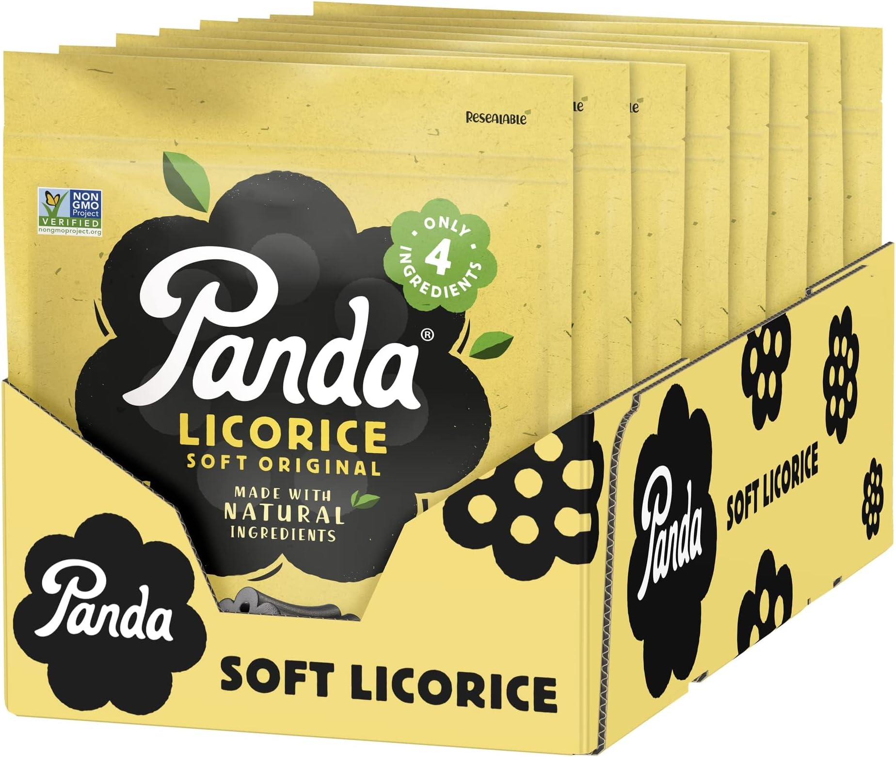 Amazon.com : Panda ® | Natural Soft Original Licorice | Pure Panda ...