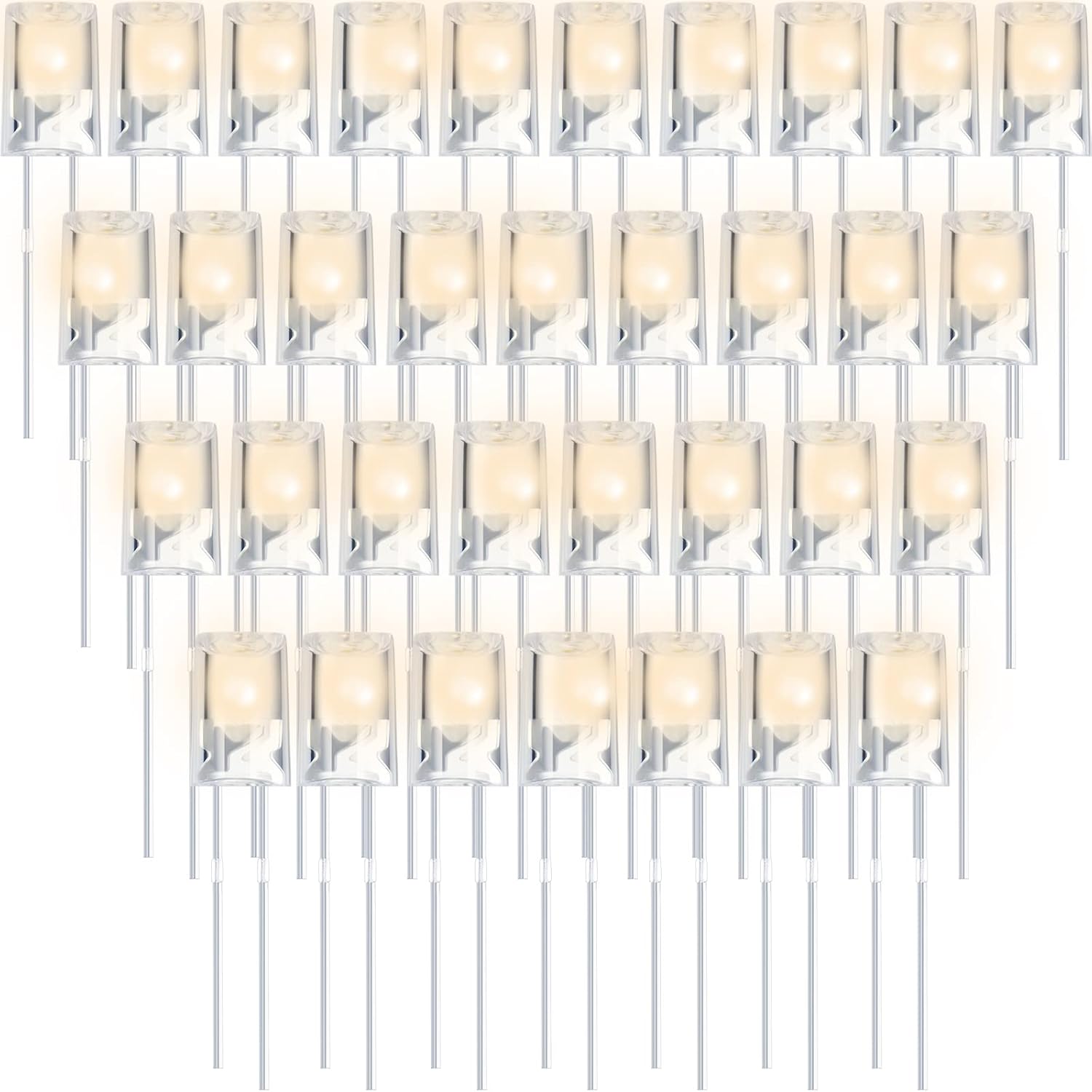 LED 5mm Christmas String Lights Replacement Bulbs Energy Efficient LED ...