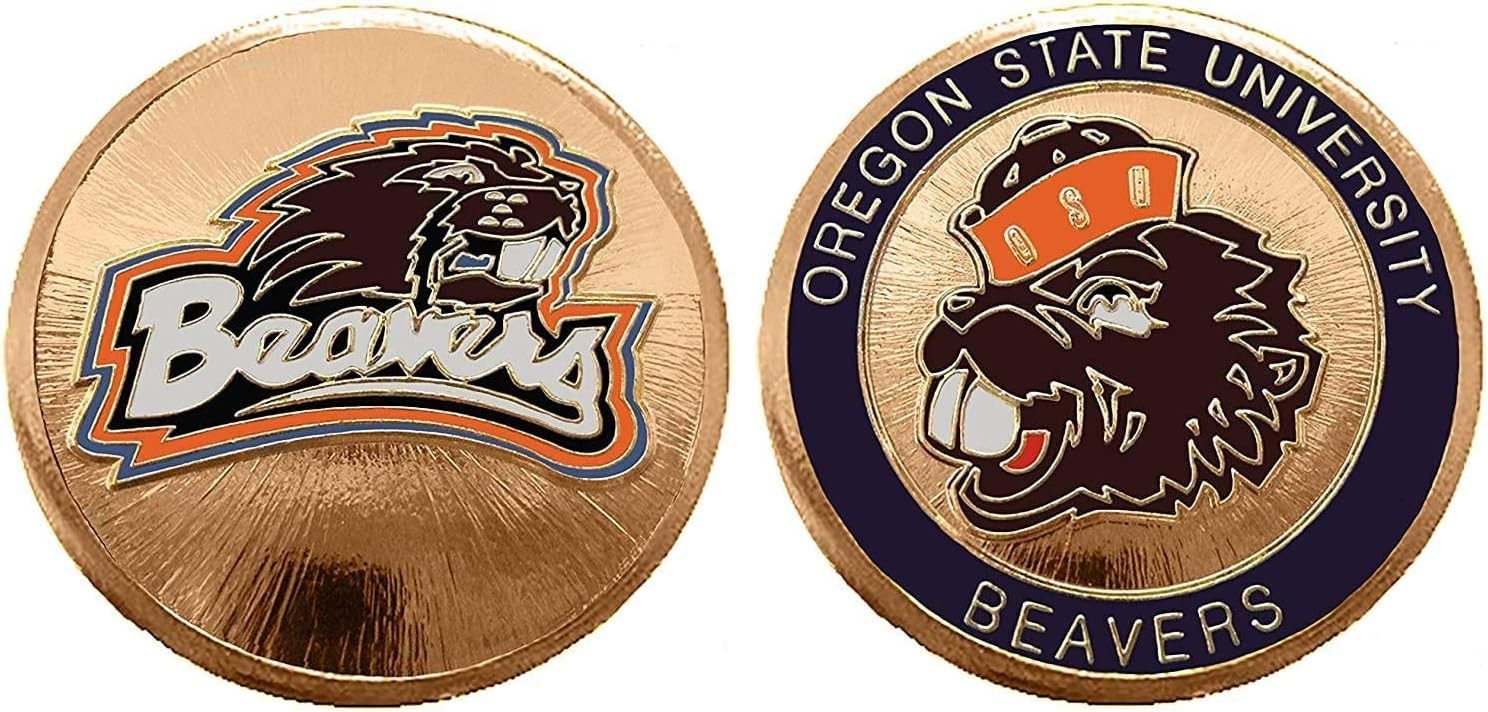 Amazon.com : Oregon State University Beavers Challenge Coin : Office ...