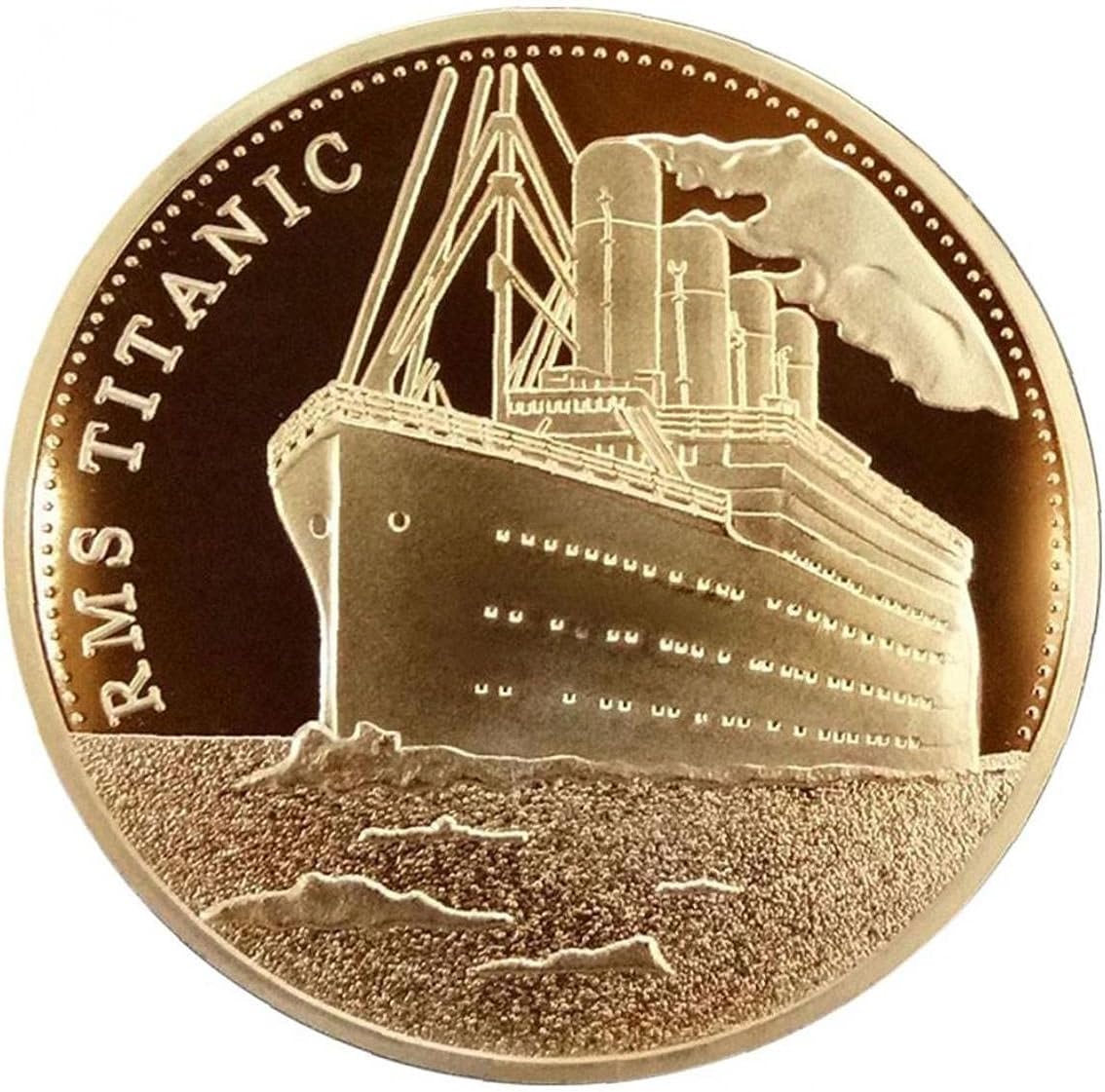 Ruluti Titanic Ship Commemorative Coin Special Collectors Titanic ...
