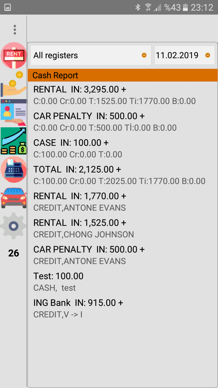 Car Rental Manager Software - App on Amazon Appstore