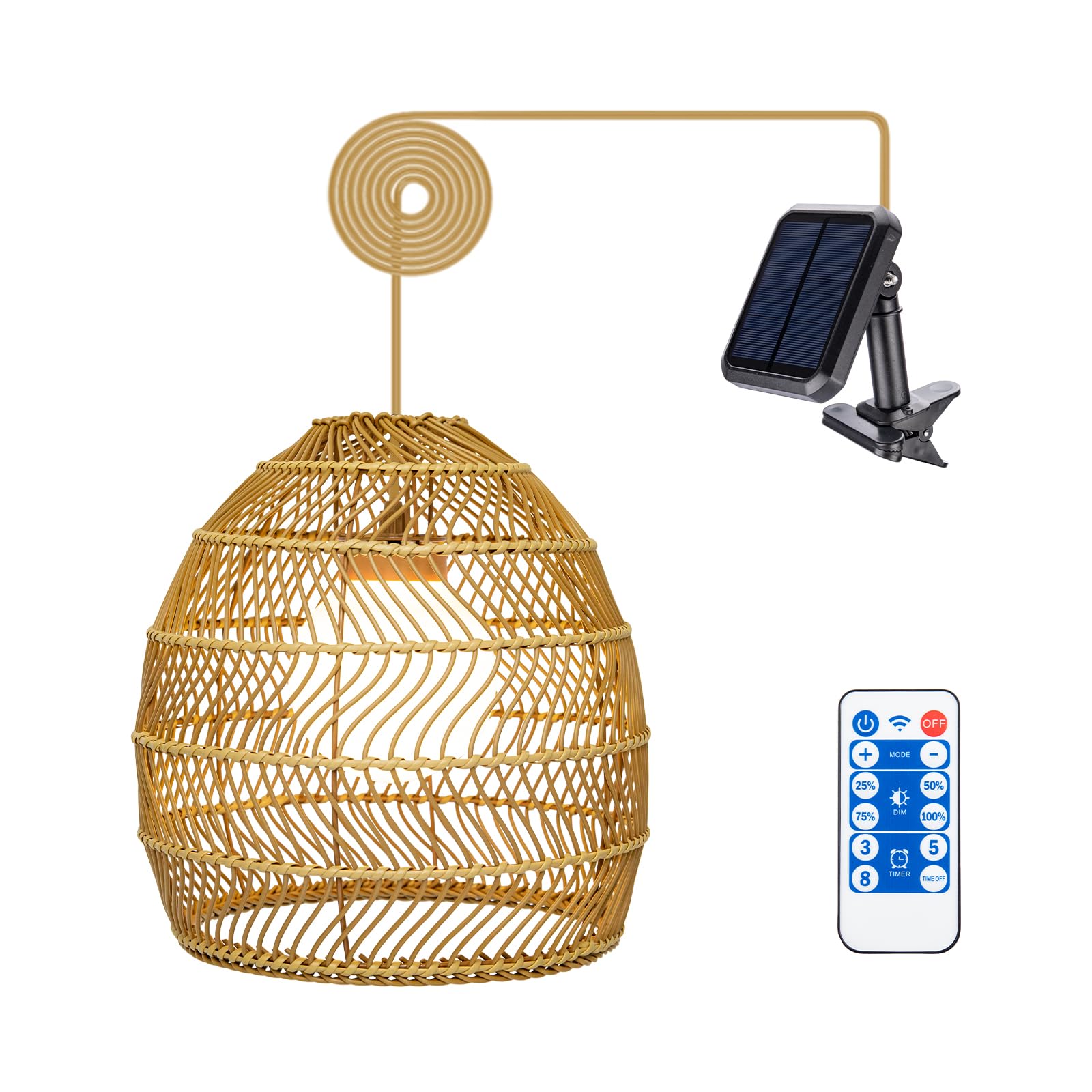 Wonder Solar Chandelier Outdoor Lanterns - Solar Hanging Lantern with ...