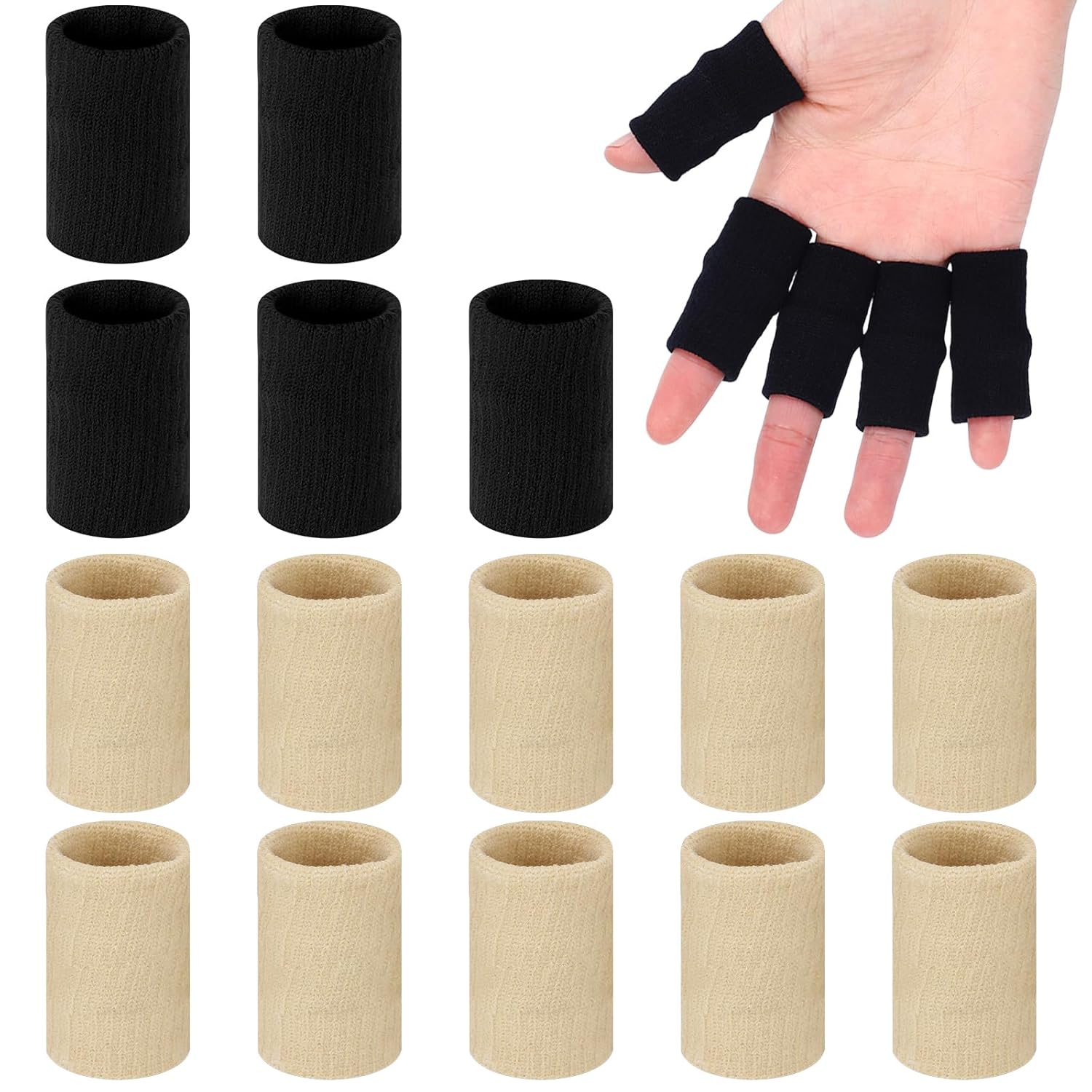 Amazon.com: 20Pcs Finger Sleeves Protectors, Sport Finger Sleeves ...