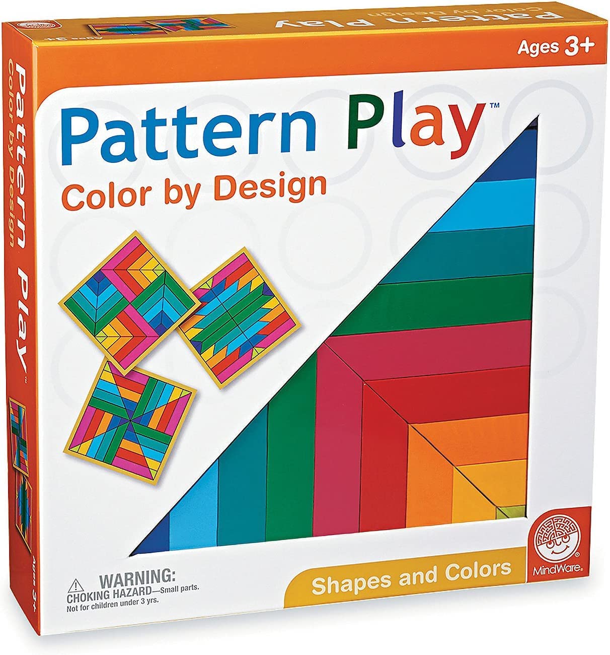 Amazon.com: MindWare Pattern Play: Color by Design, 40 Glossy Pattern ...