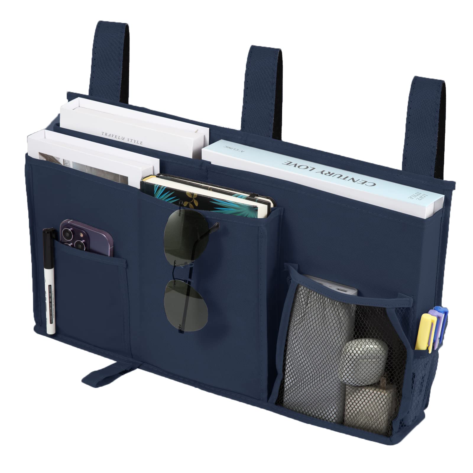 Amazon.com: Joyfulife Bedside Caddy Bunk Bed Organizer Bedside Storage ...