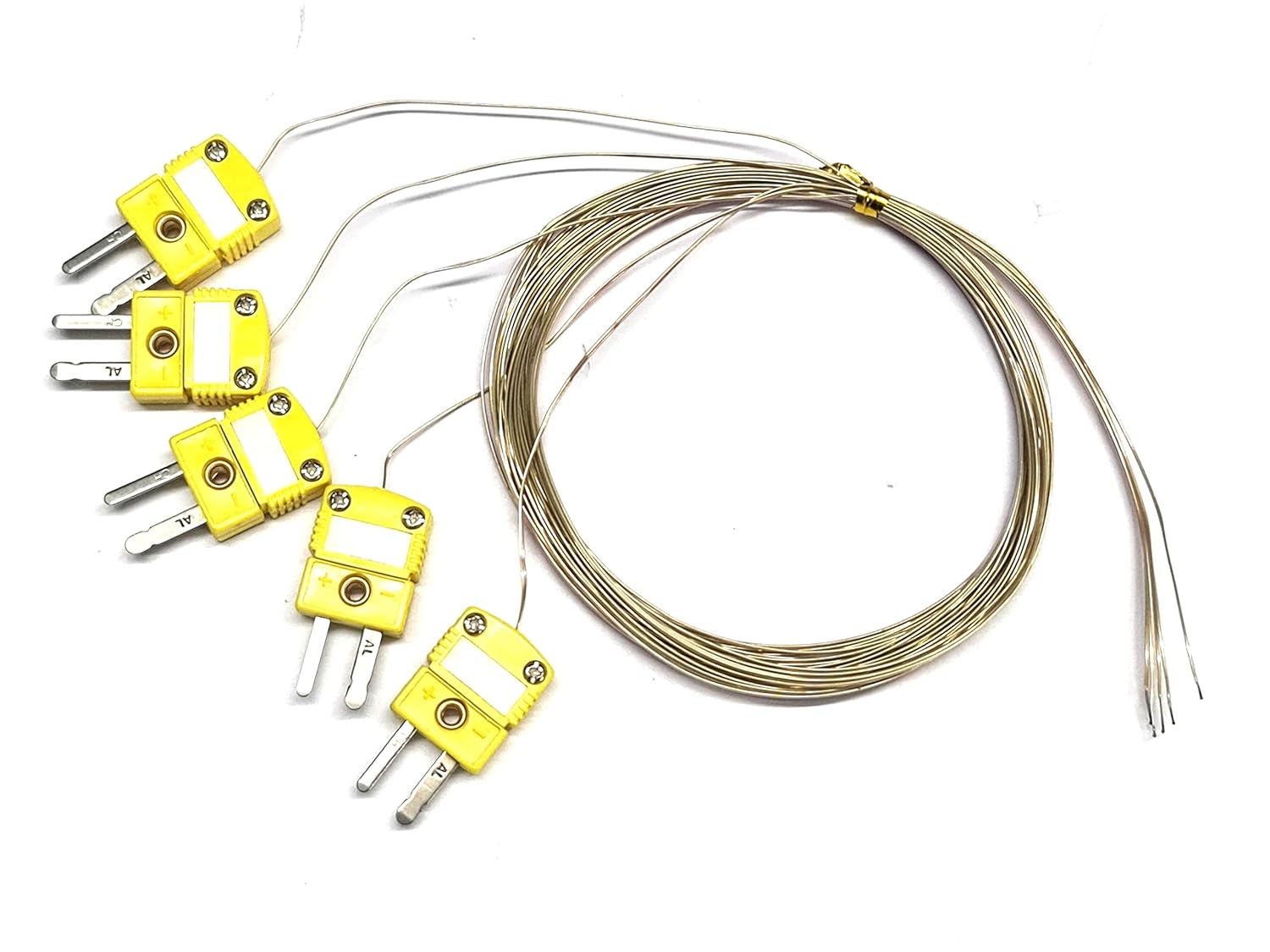 QYSMT (1 pcs) K-type thermocouple sensor with 2-Meter wire for SMT ...