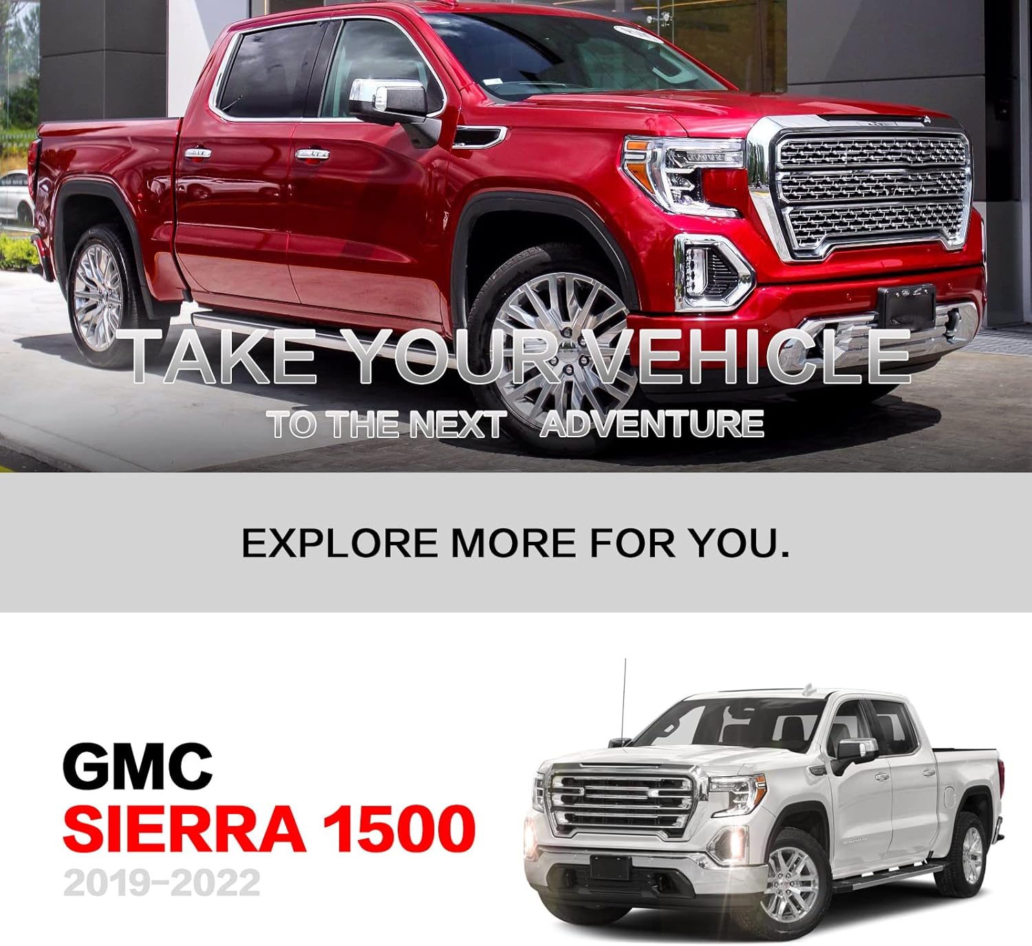 Luz antiniebla LED para parachoques delantero para GMC Sierra 1500 2019 ...