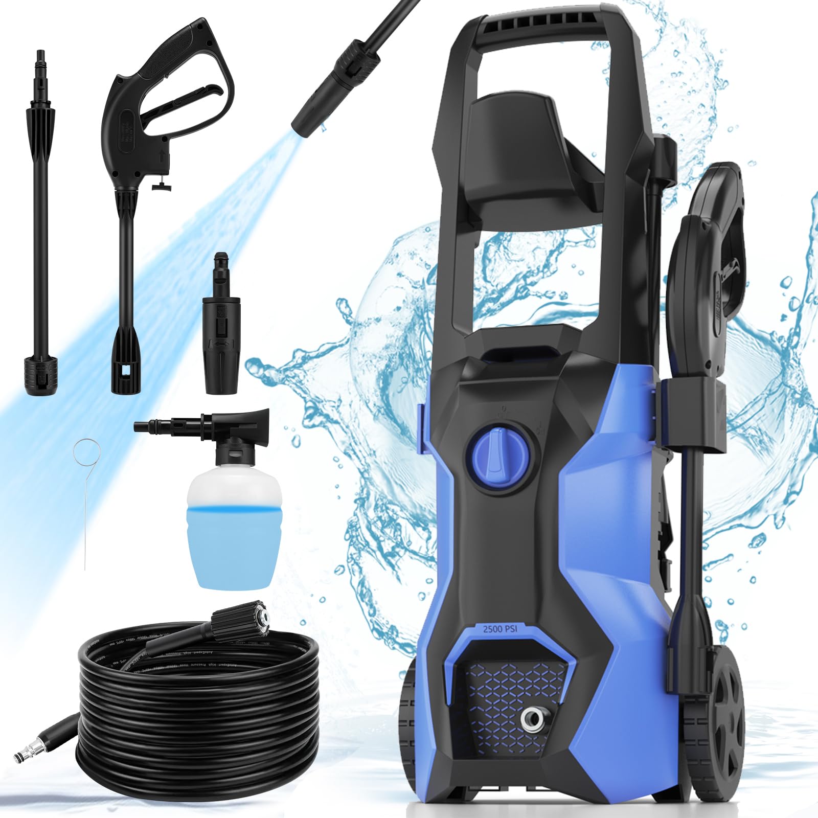 Amazon.com : mrliance 3500 Pressure Washer, Professional Electric Pressure Cleaner Machine with ...
