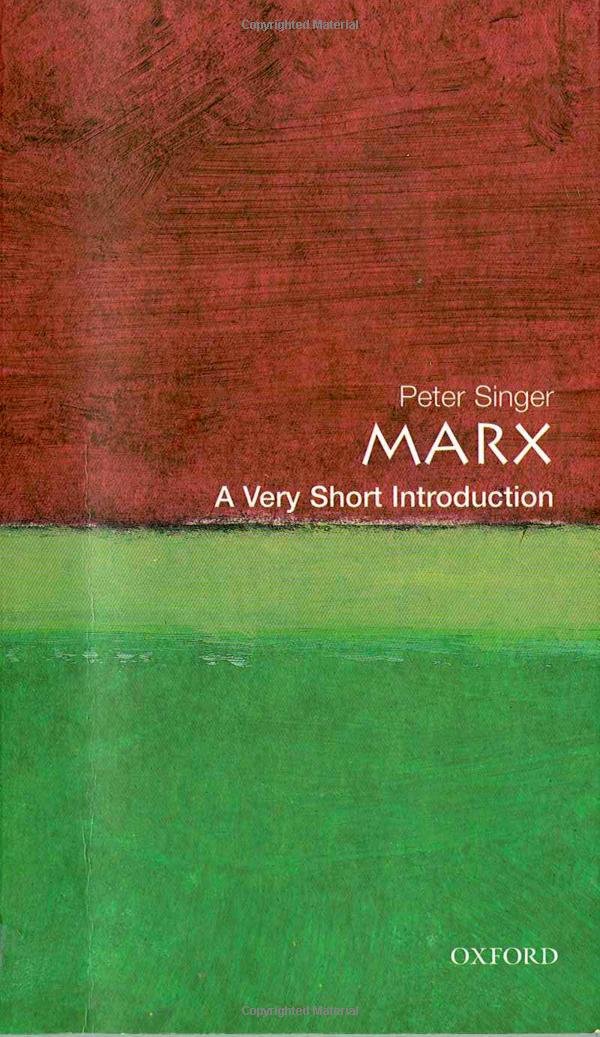 Marx: A Very Short Introduction: Singer, Peter: 8601404396892: Amazon ...