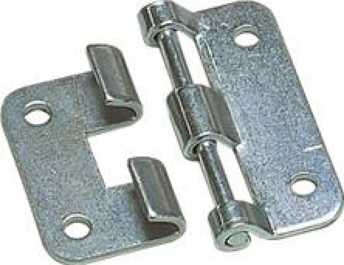 sourcing map Inline Style, Zinc Alloy Removable Lift Off Hinges 62mm ...