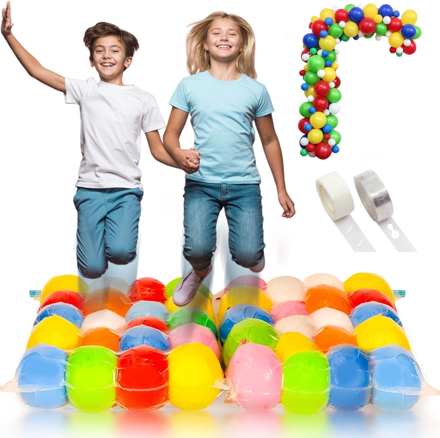 Amazon.com: Balloon Pump Party Balloon Bag For Jump – Balloon Bags for ...