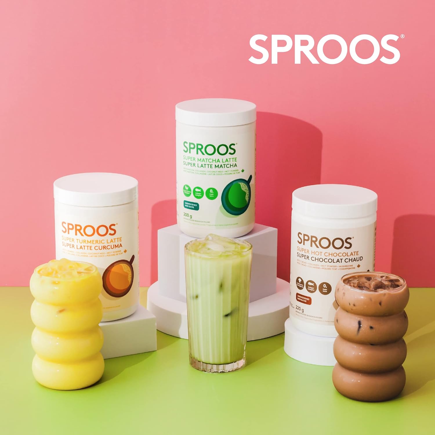 SPROOS Super Matcha Latte Powder 200g: A Combinação Perfeita de ...