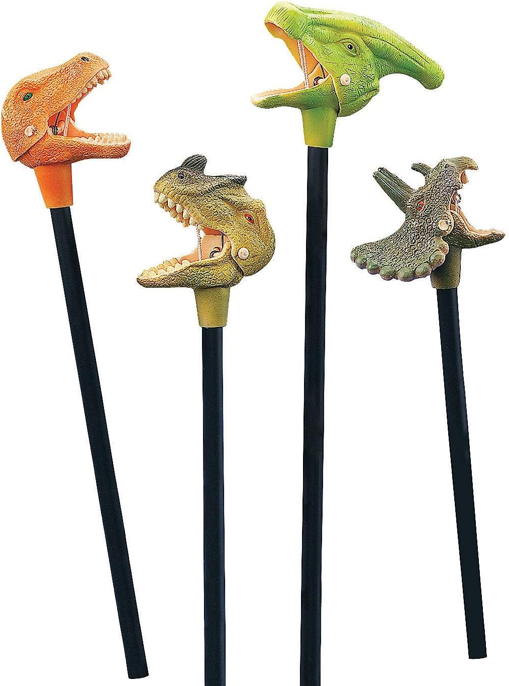 Amazon.com: Fun Express Realistic Dinosaur Grabber Toys, Bulk Set of 12 ...