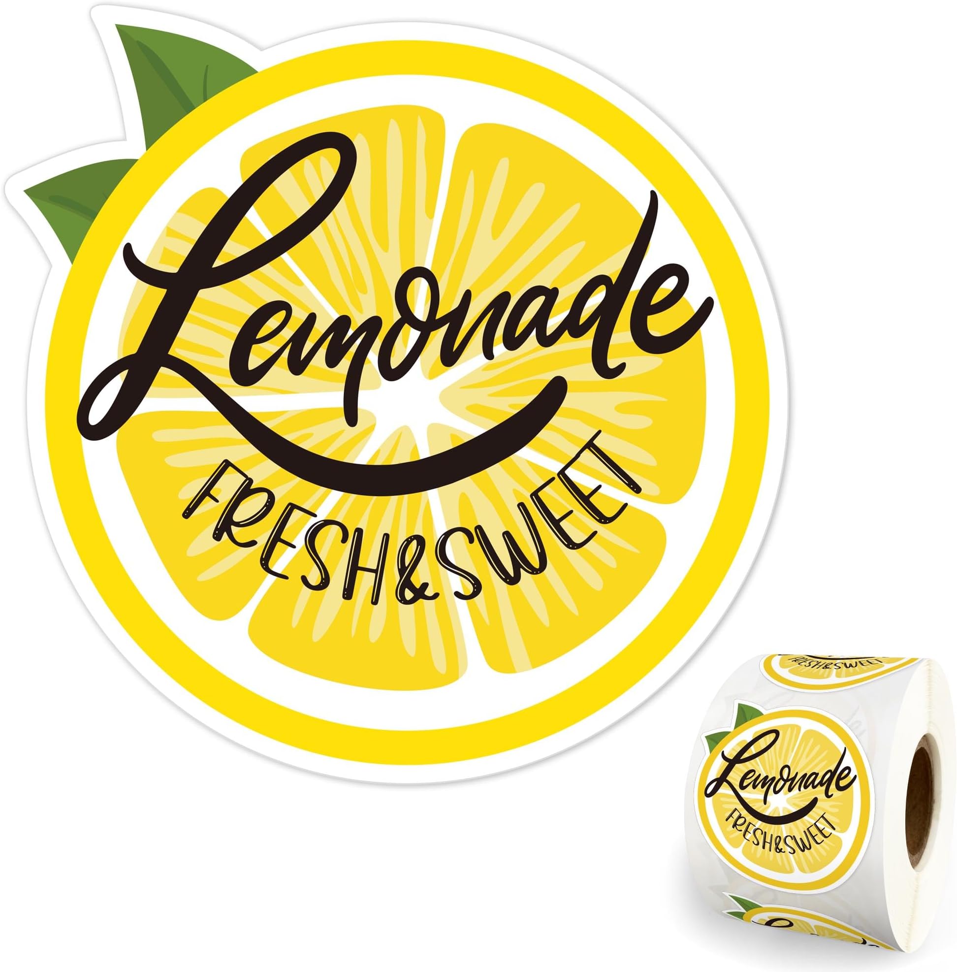 Amazon.com: WUZYOU You're The Zest Lemon Stickers, 400 PCS Cute Smiley Small Shop Business Order ...