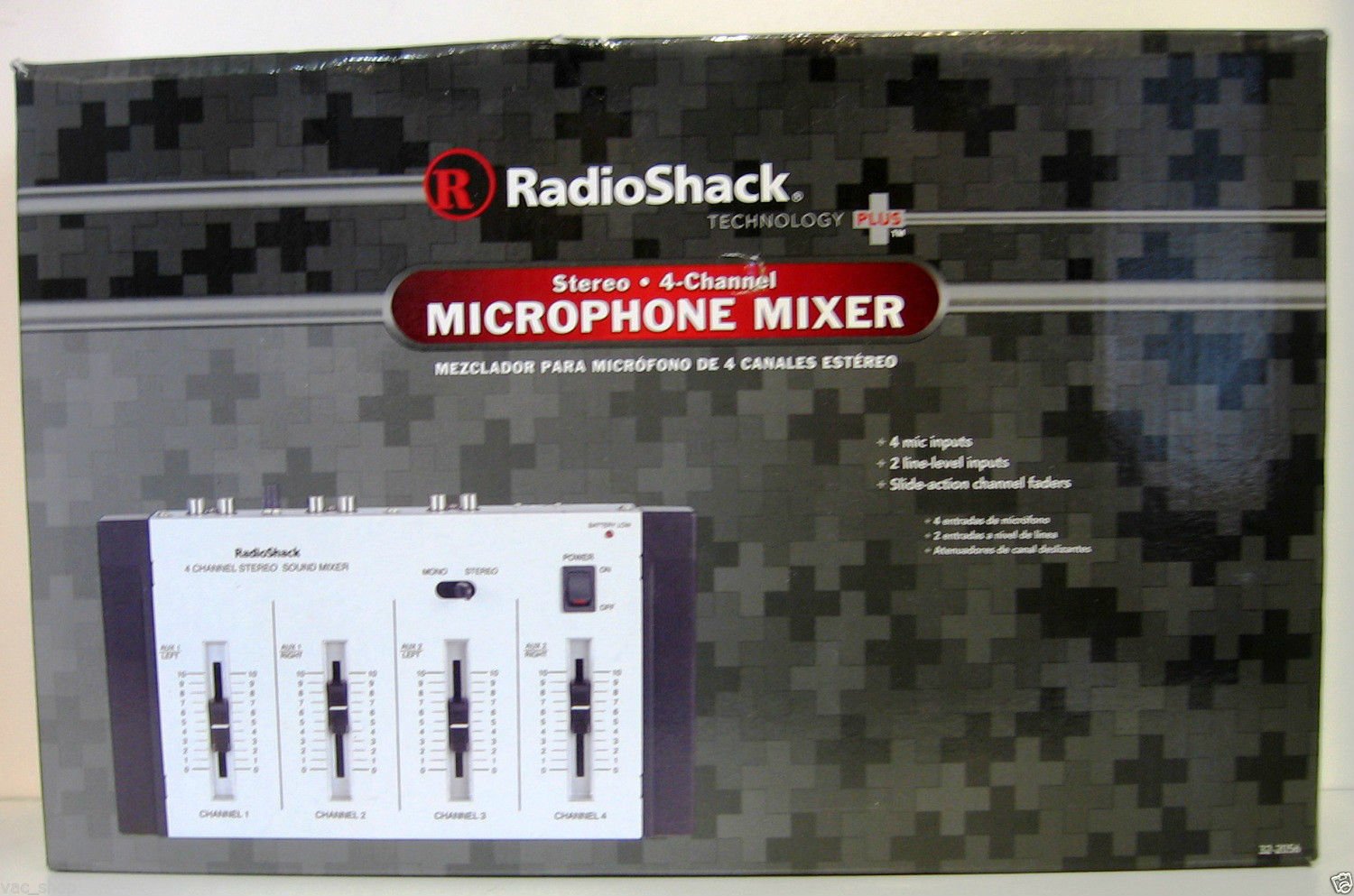 RadioShack Stereo 4-Channel Microphone Mixer - (32-2056) : Amazon.in ...